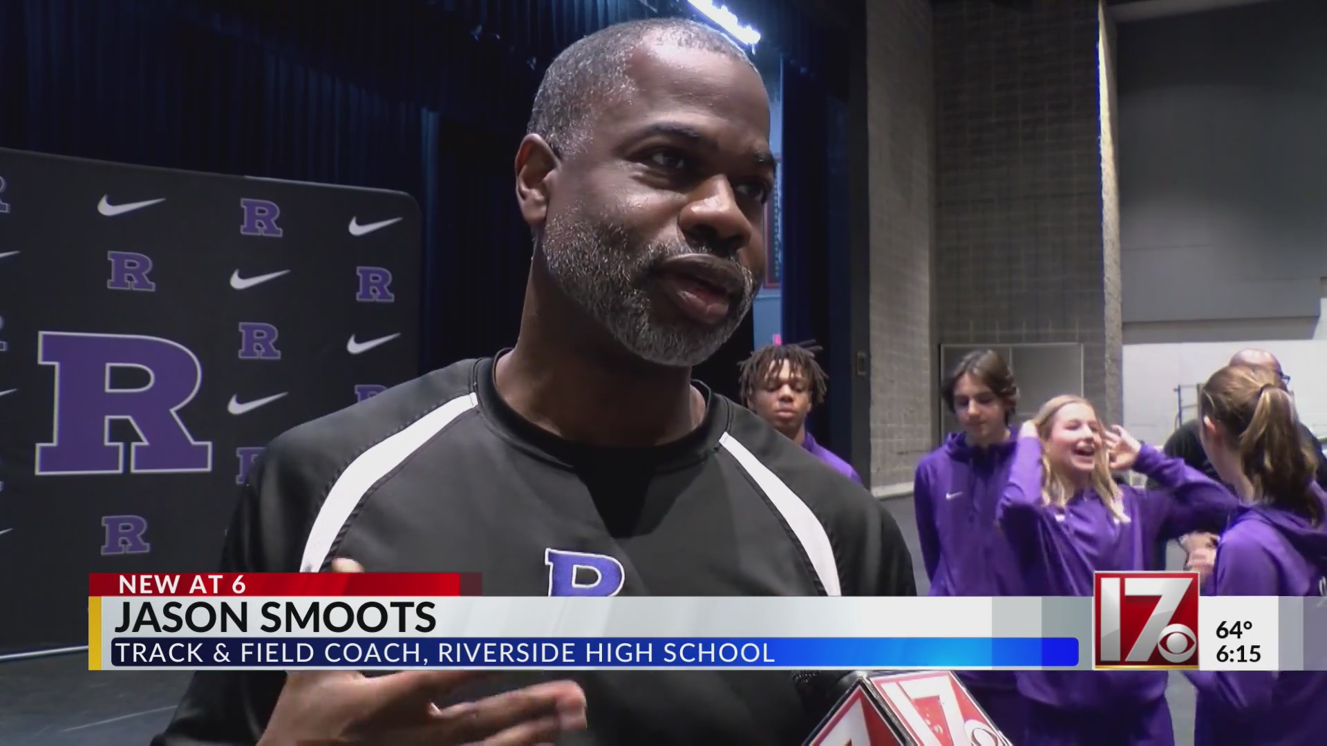 Legendary track and field coach surprises Durham students – CBS17.com
