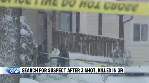 Search for suspect after 3 shot, killed in GR – WOODTV.com