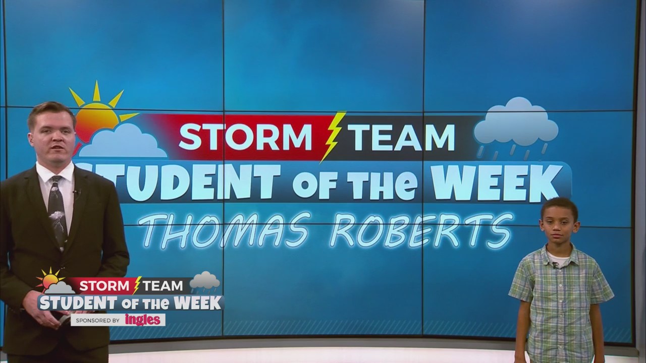 Thomas Roberts is our Storm Team Student of the Week – WJHL | Tri ...