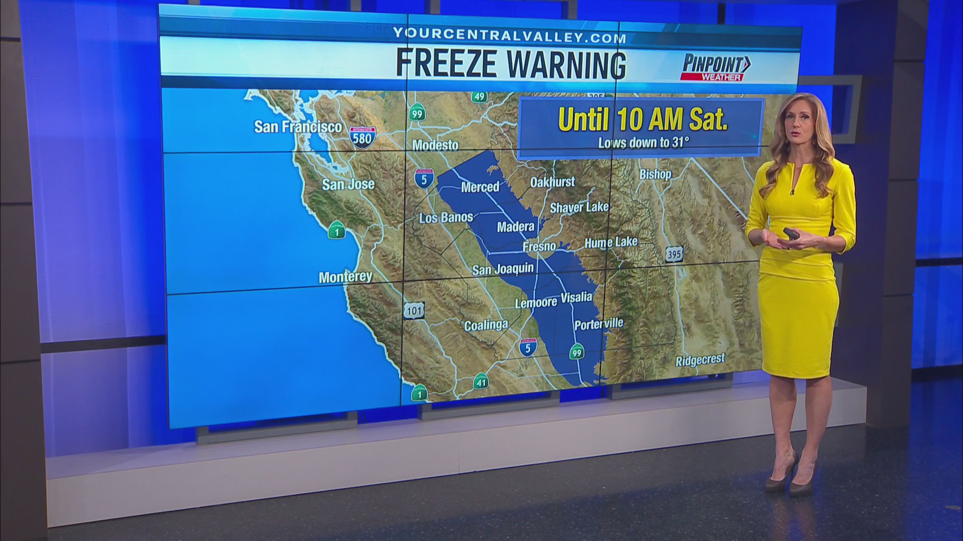 Forecast 1-9-2026 – CBS47 and KSEE24 | News from YourCentralValley.com