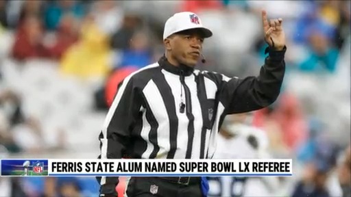 Ferris State grad named referee for Super Bowl LX – WGN-TV