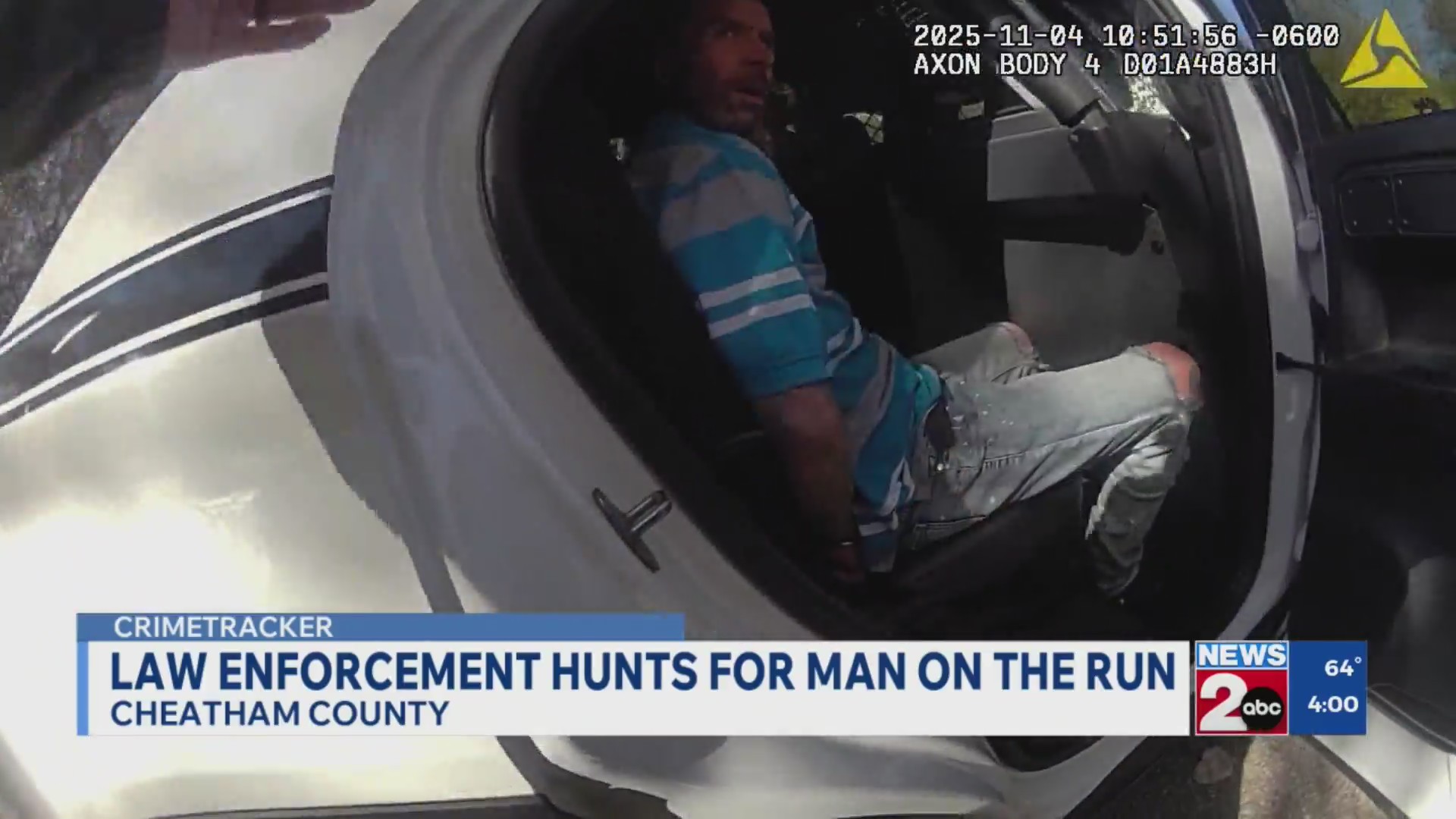 Authorities chase down wanted man in Cheatham County – WKRN News 2