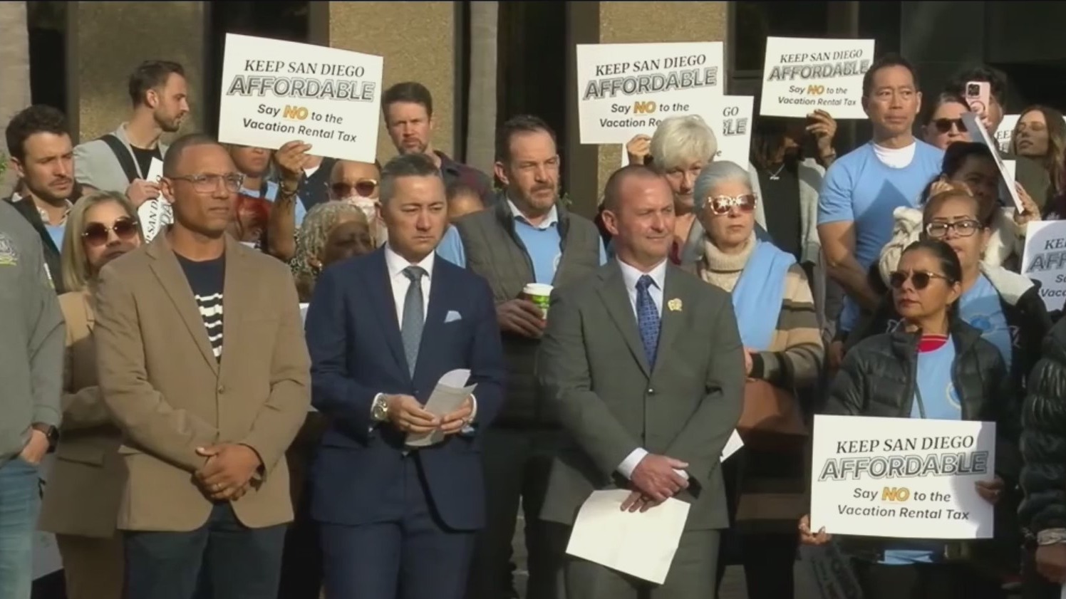 Rally at City Hall – FOX 5 San Diego & KUSI News