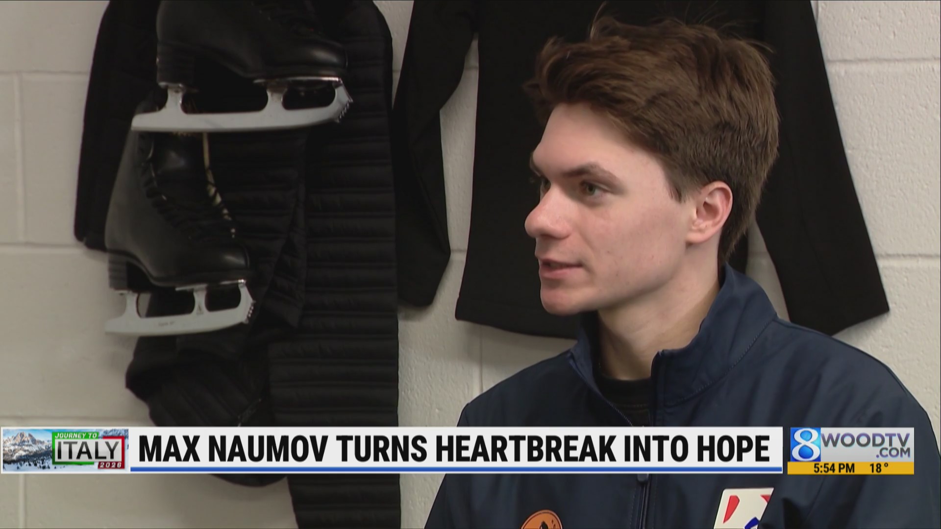 Figure skater Max Naumov honors parents in Olympic quest – ABC22 & FOX44