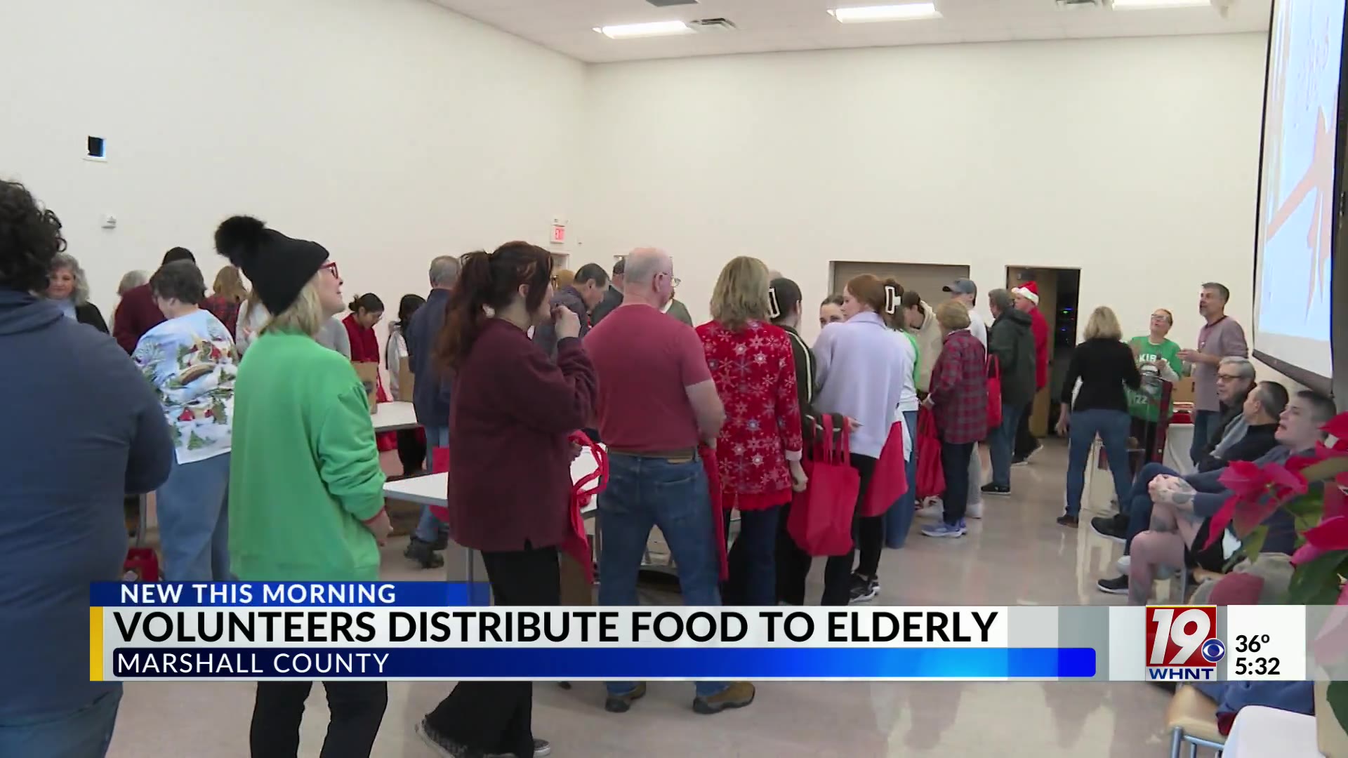 Volunteers partake in the season of giving to help seniors in need ...