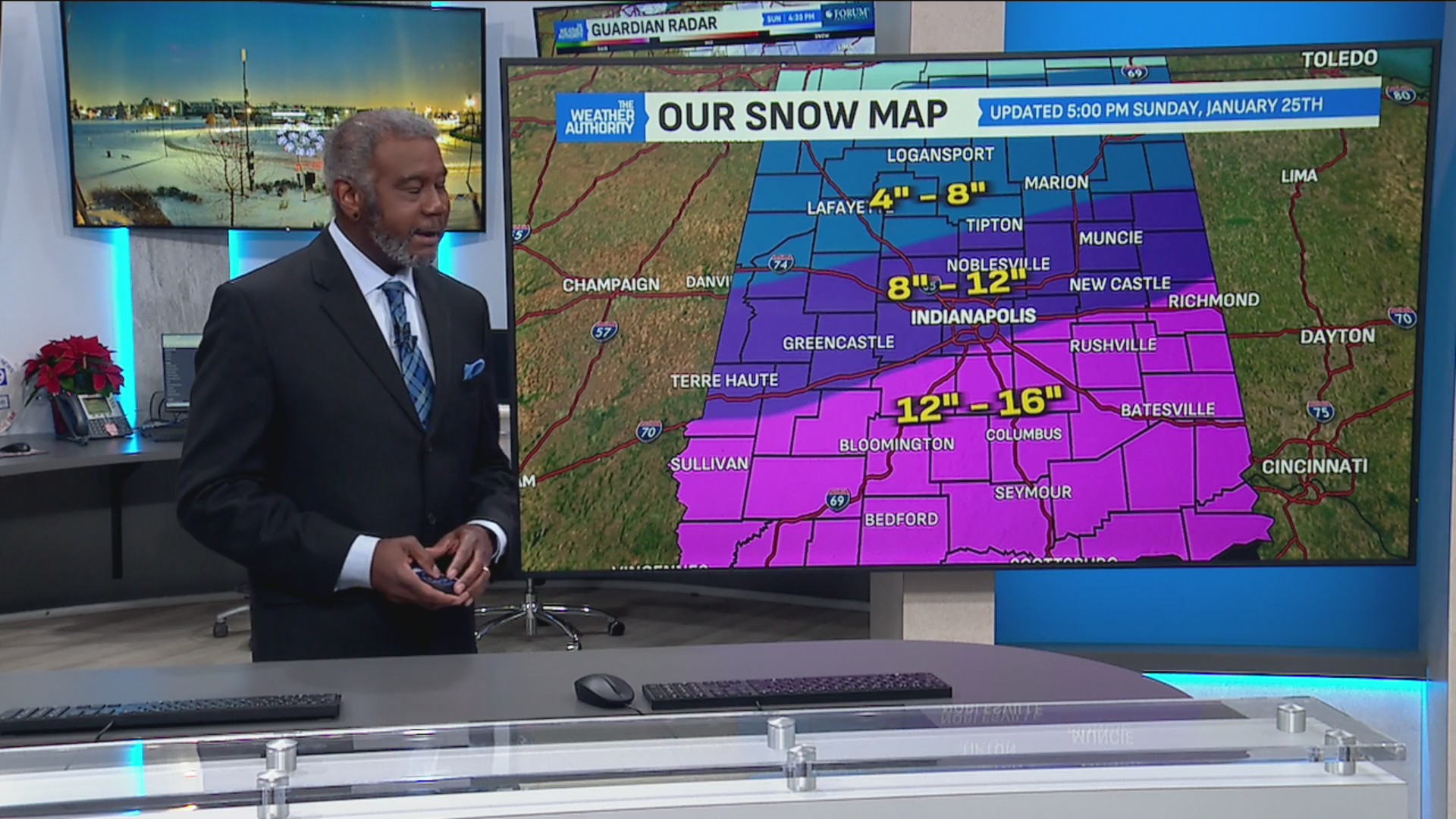 Central Indiana hit with more than a foot of snow – Fox 59