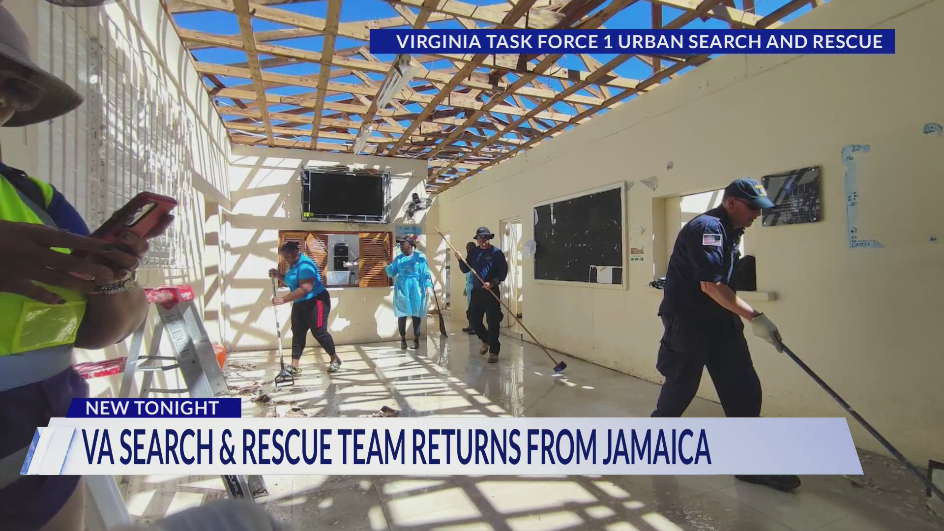 Virginia Task Force 1 returns home after deploying to Jamaica for ...