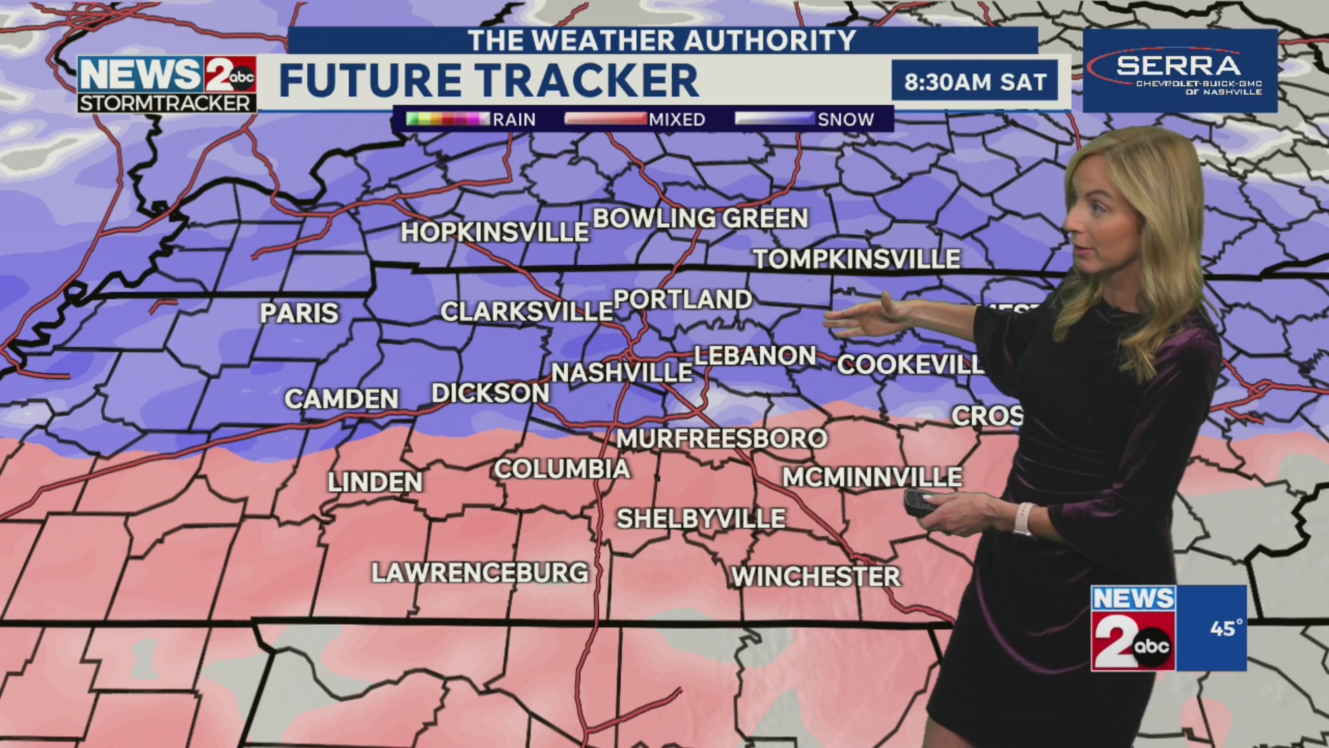 January 21 Overnight Forecast – WKRN News 2