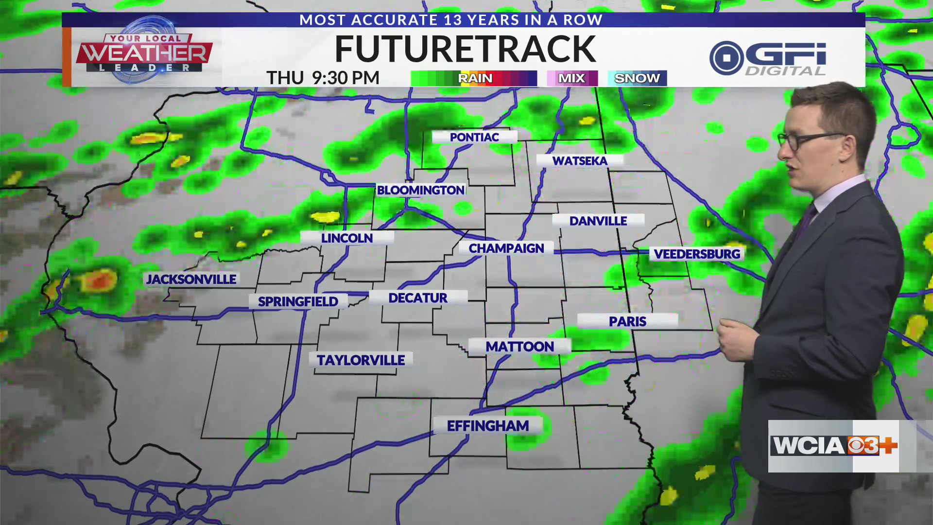 Jacob: “Rain, thunder arrives on Thursday” – WCIA.com