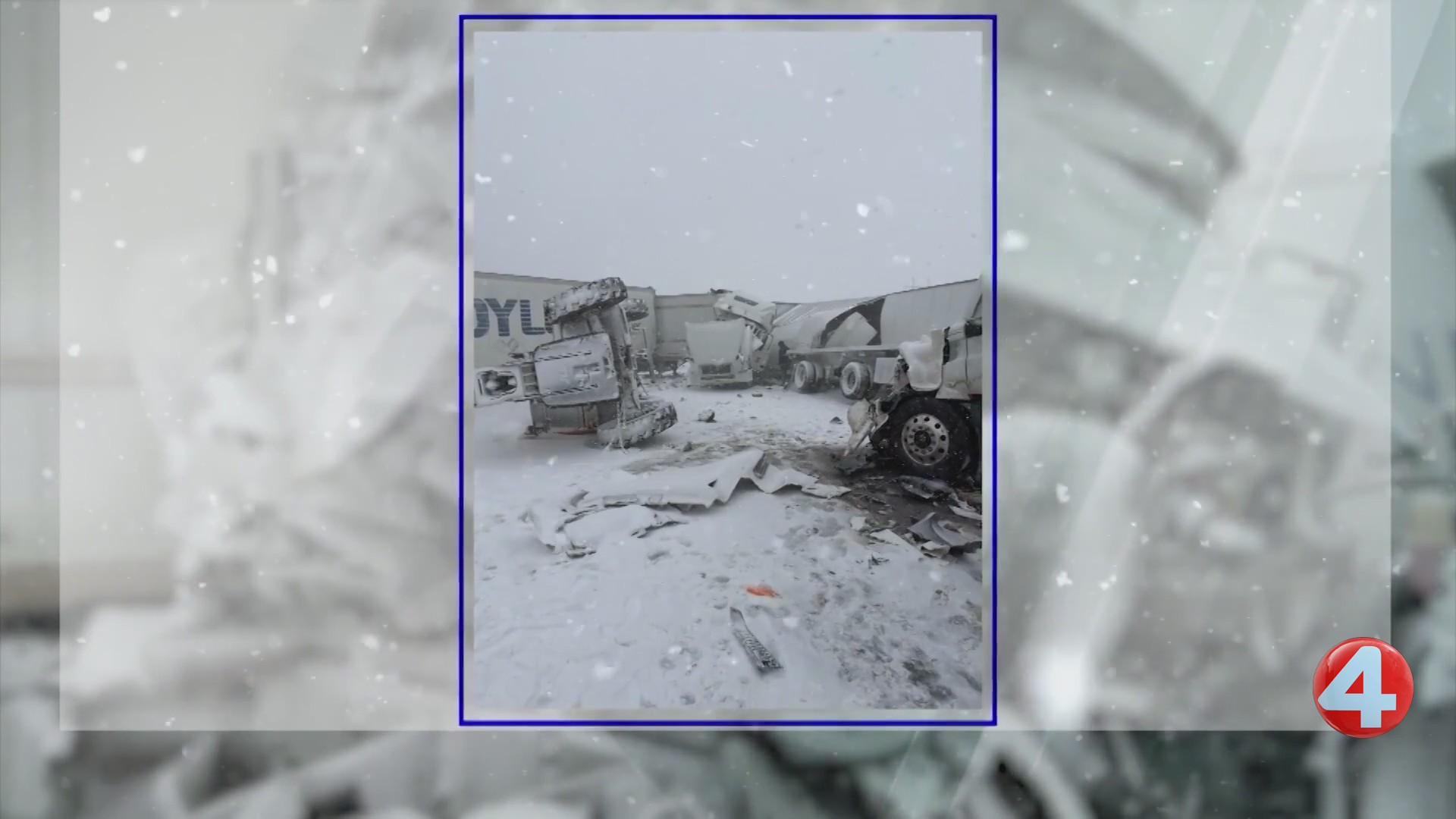 Around 60 vehicles involved in crash on Thruway on Tuesday – News 4 Buffalo