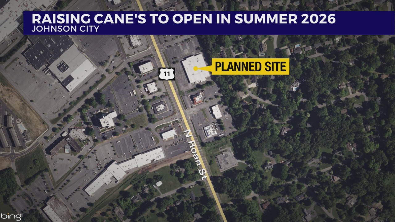 Raising Cane’s Johnson City location to open in summer 2026 – WJHL ...