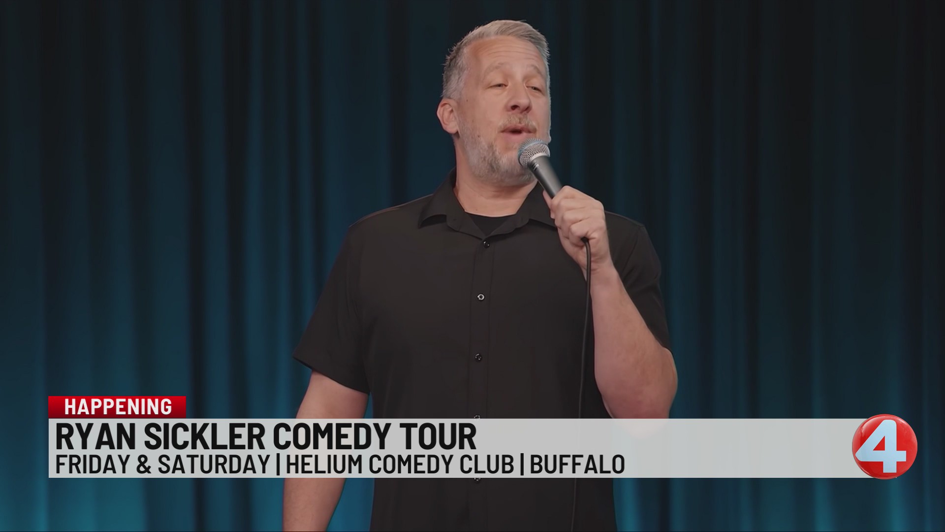 Ryan Sickler performing at Helium this weekend – News 4 Buffalo