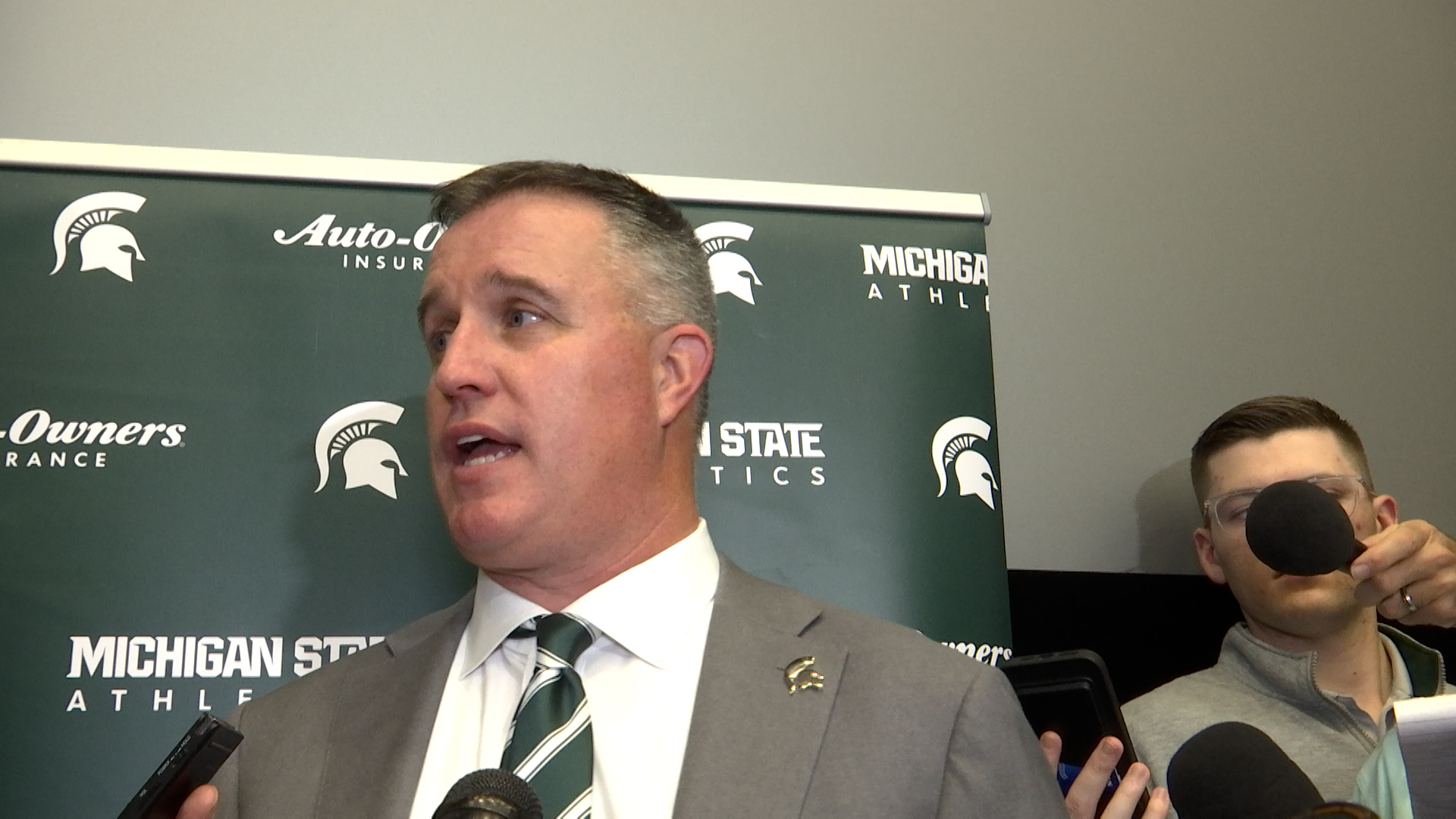 Interview: Pat Fitzgerald on being Michigan State’s football coach ...