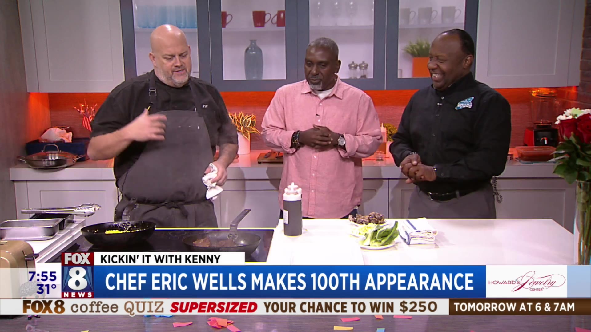 Chef Eric Wells makes 100th appearance on FOX 8 – Fox 8 Cleveland WJW