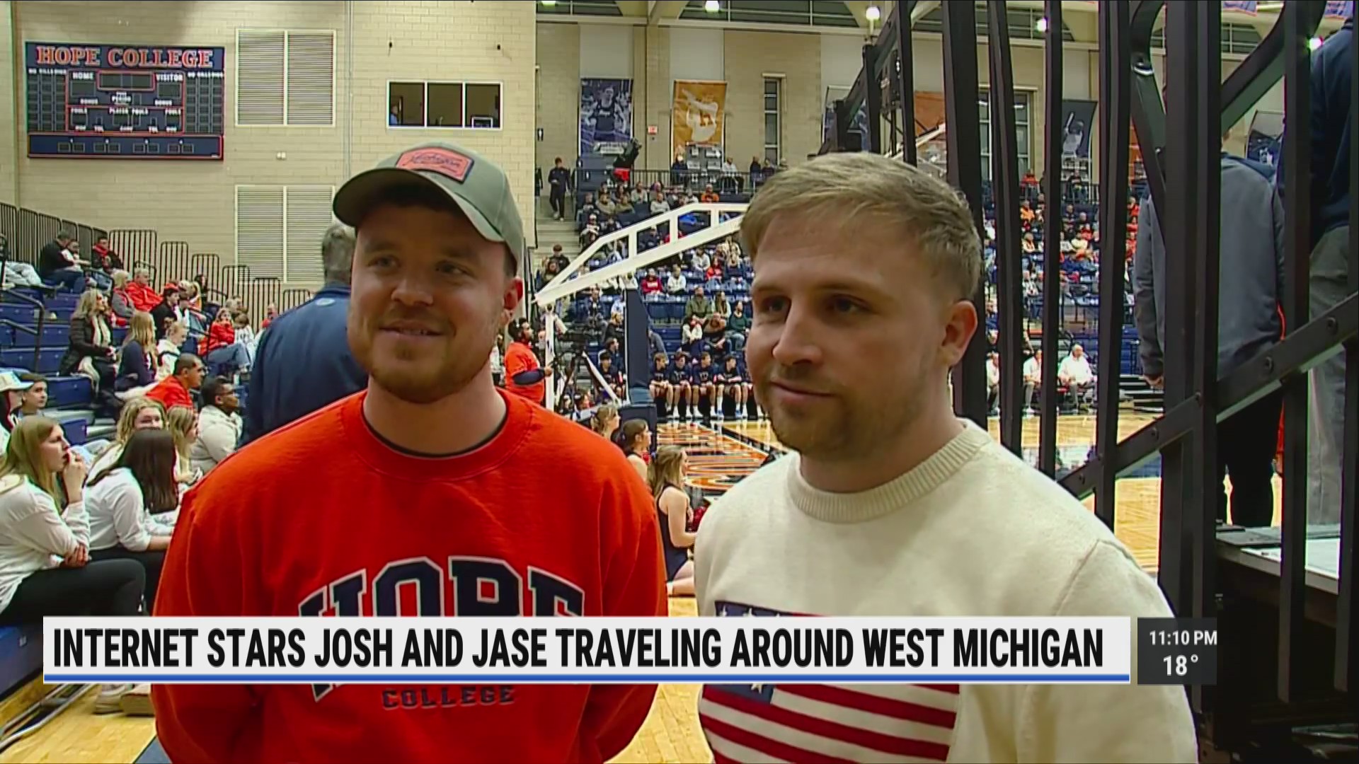 ‘We love Michiganders’: British TikTok duo visits West Michigan ...
