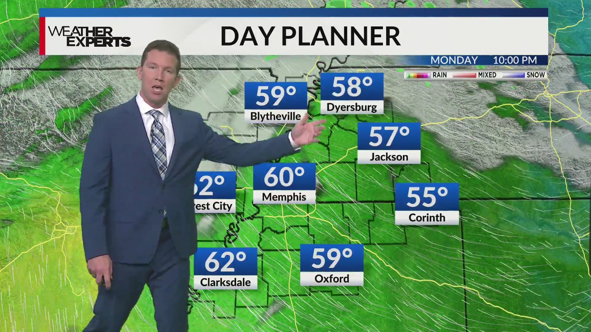 WREG Memphis Weather Monday Evening 11/17/25 – WREG.com