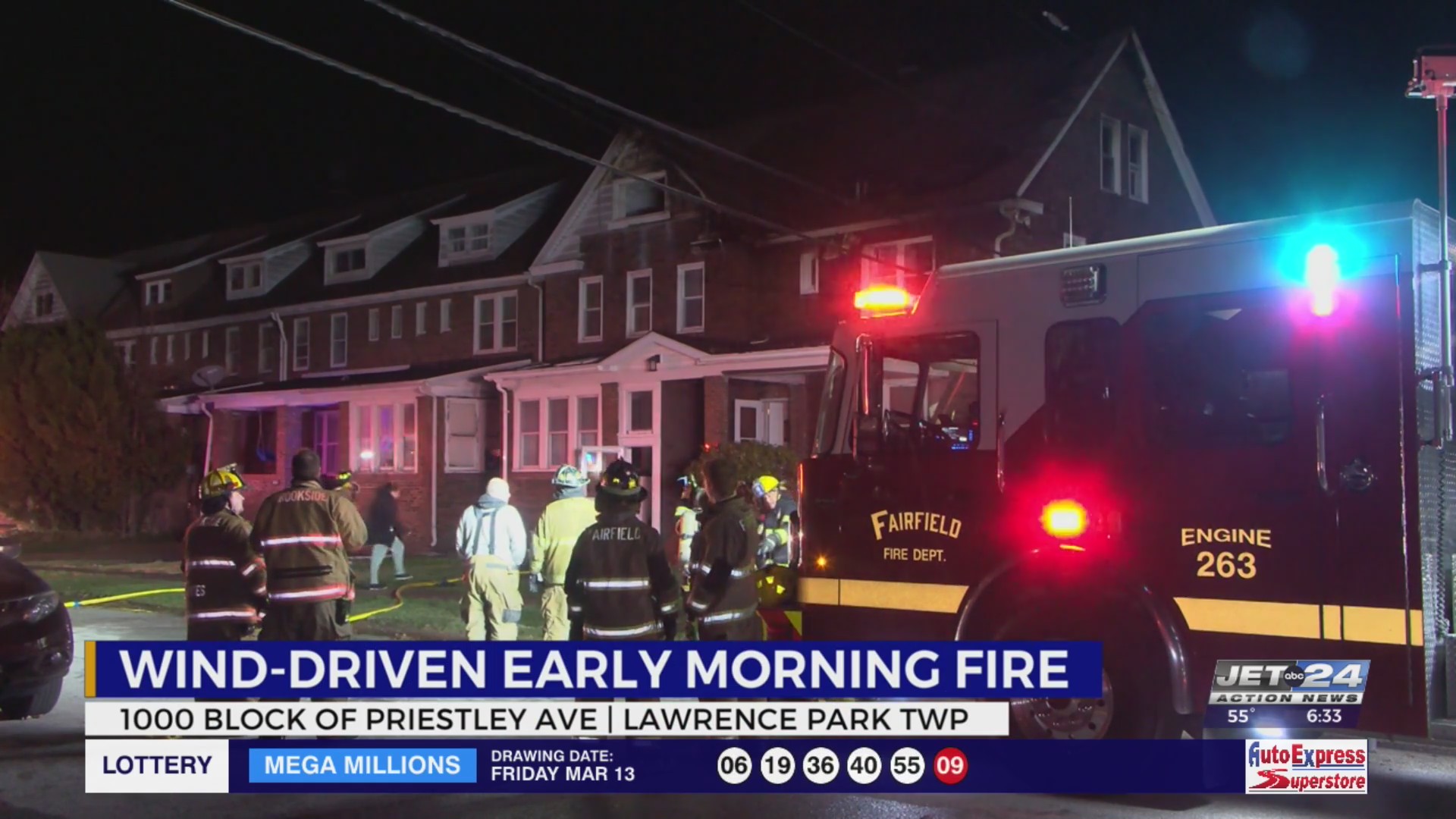 Crews battle fire amid strong winds in Lawrence Park Twp. – WJET/WFXP ...