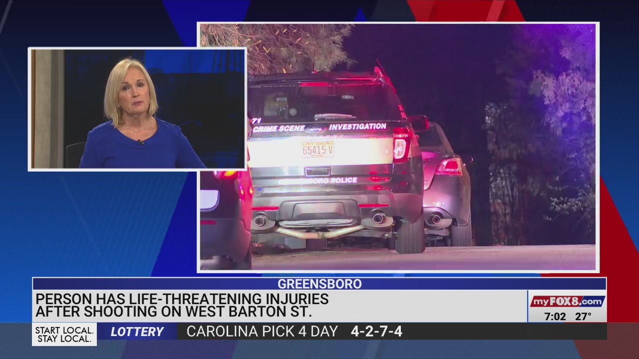 Life-threatening injuries in shooting on West Barton Street in ...