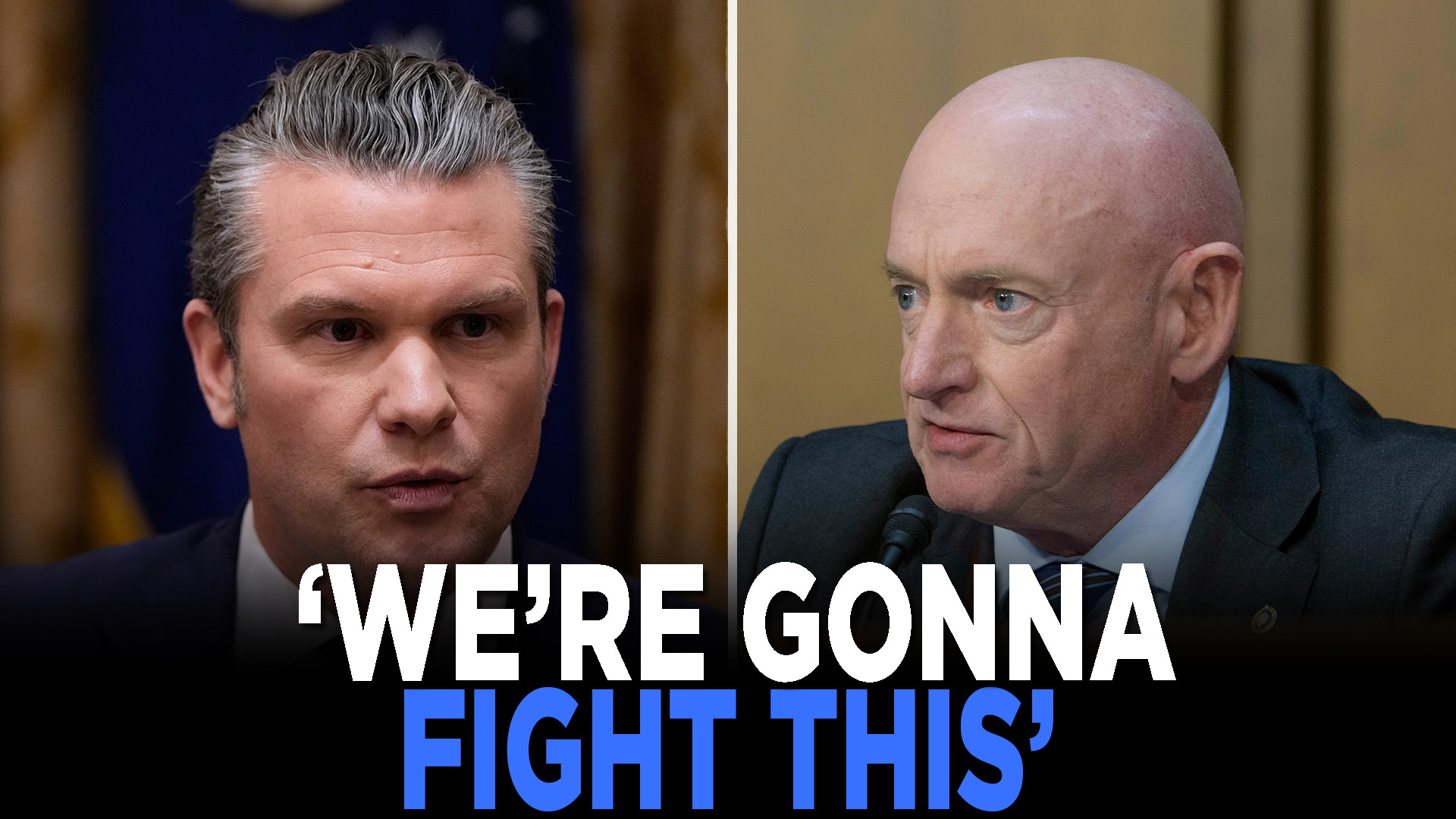 Sen. Mark Kelly Defiant as Pete Hegseth Targets Him Over Military Video ...