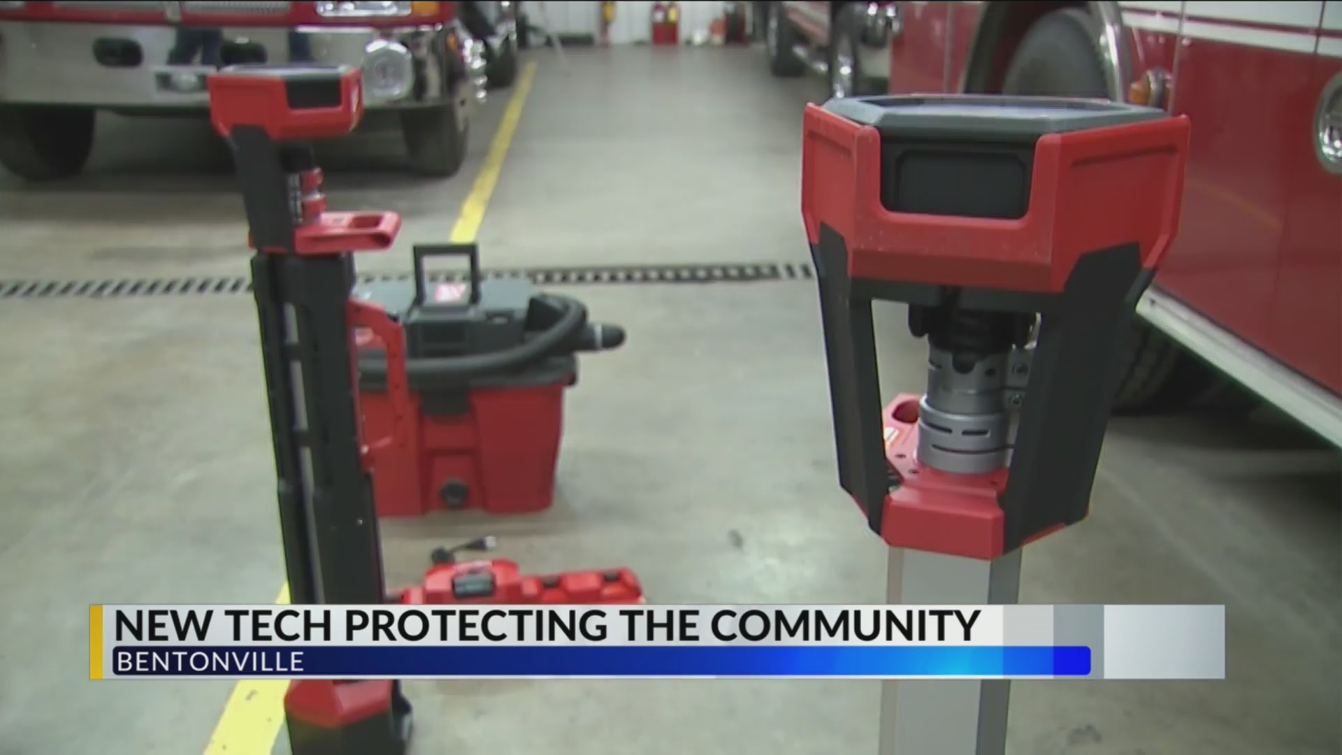 Grant money allowing Bentonville Volunteer Fire Department to get new ...