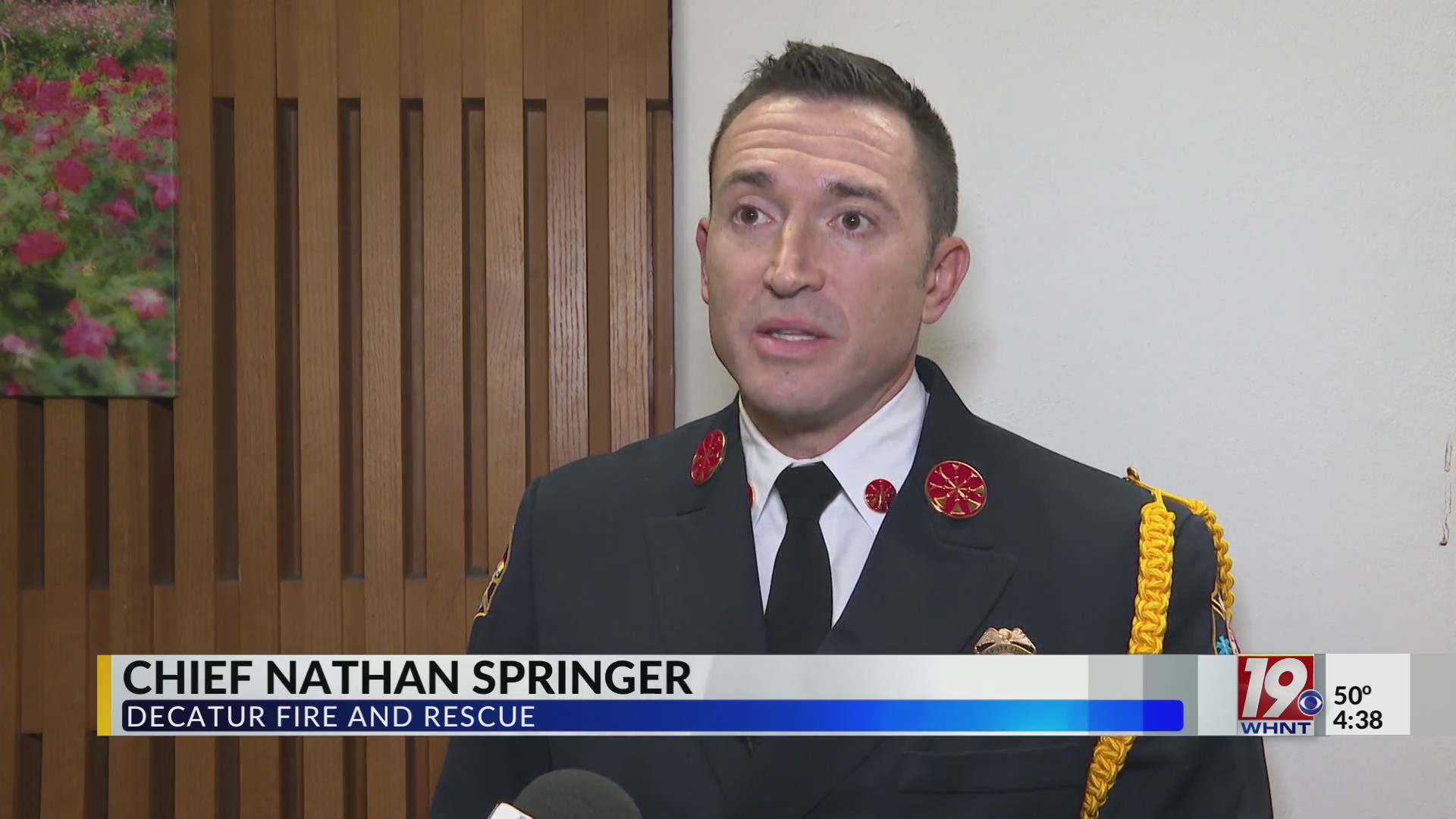 New fire chief named in Decatur | Nov. 11, 2025 | News 19 at 4:30 p.m ...