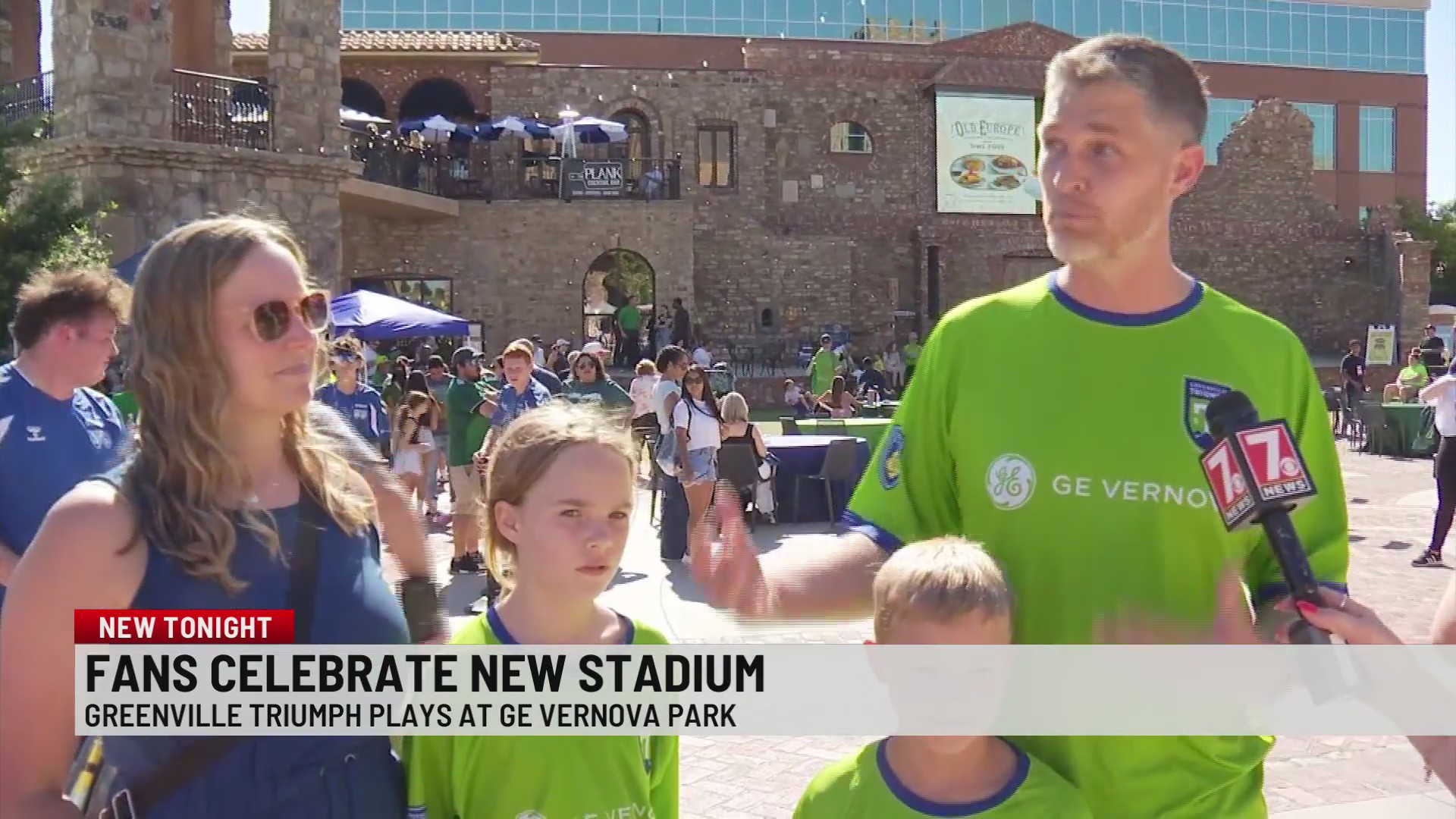 GE Vernova celebrates first home game for Greenville Triumph – WSPA 7NEWS