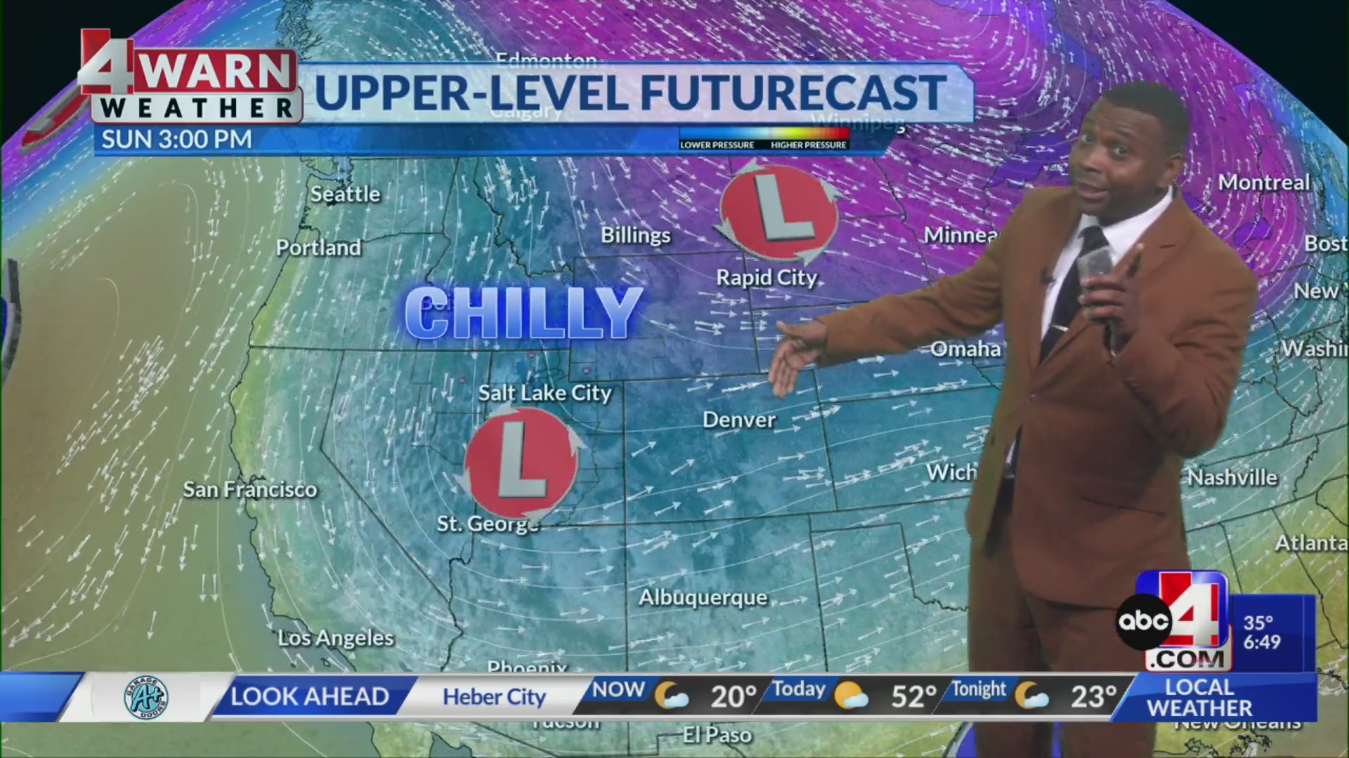 High pressure takes control for the remainder of Thanksgiving week – ABC4 Utah