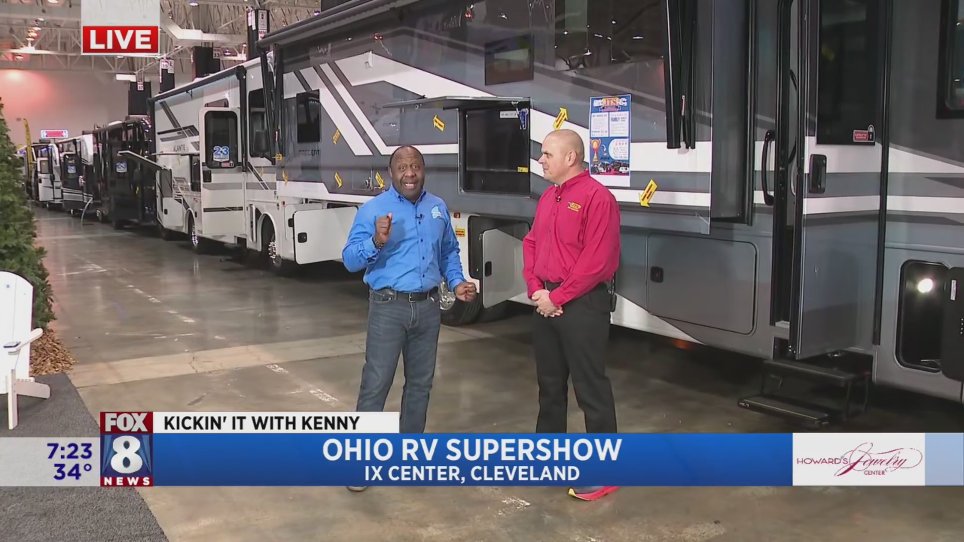 Kenny kicks it in style in a top of the line RV – Fox 8 Cleveland WJW