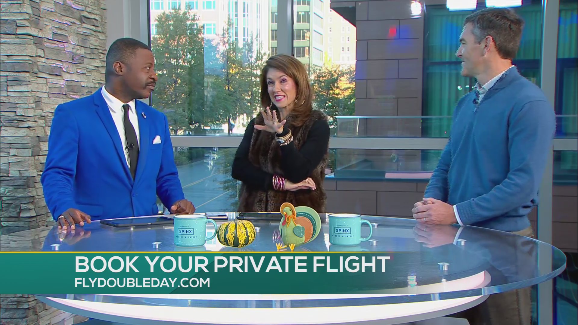 DOUBLE DAY FLYING – WSPA 7NEWS