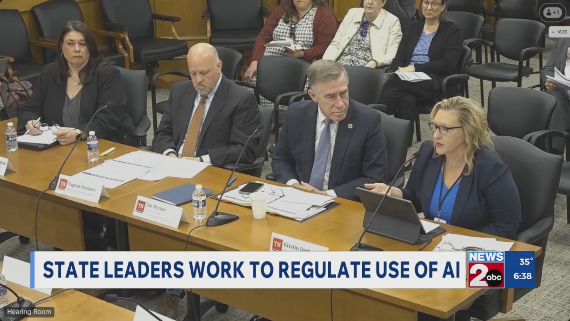State leaders work to regulate use of AI – WKRN News 2