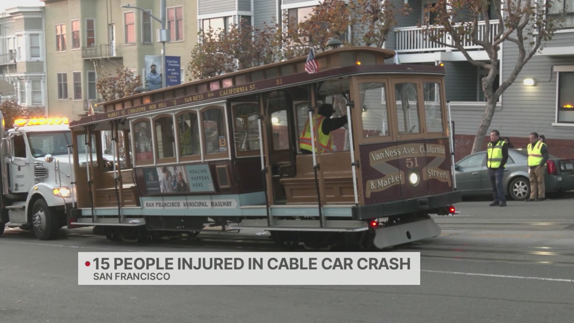 15 people injured in cable car crash in San Francisco – WRBL