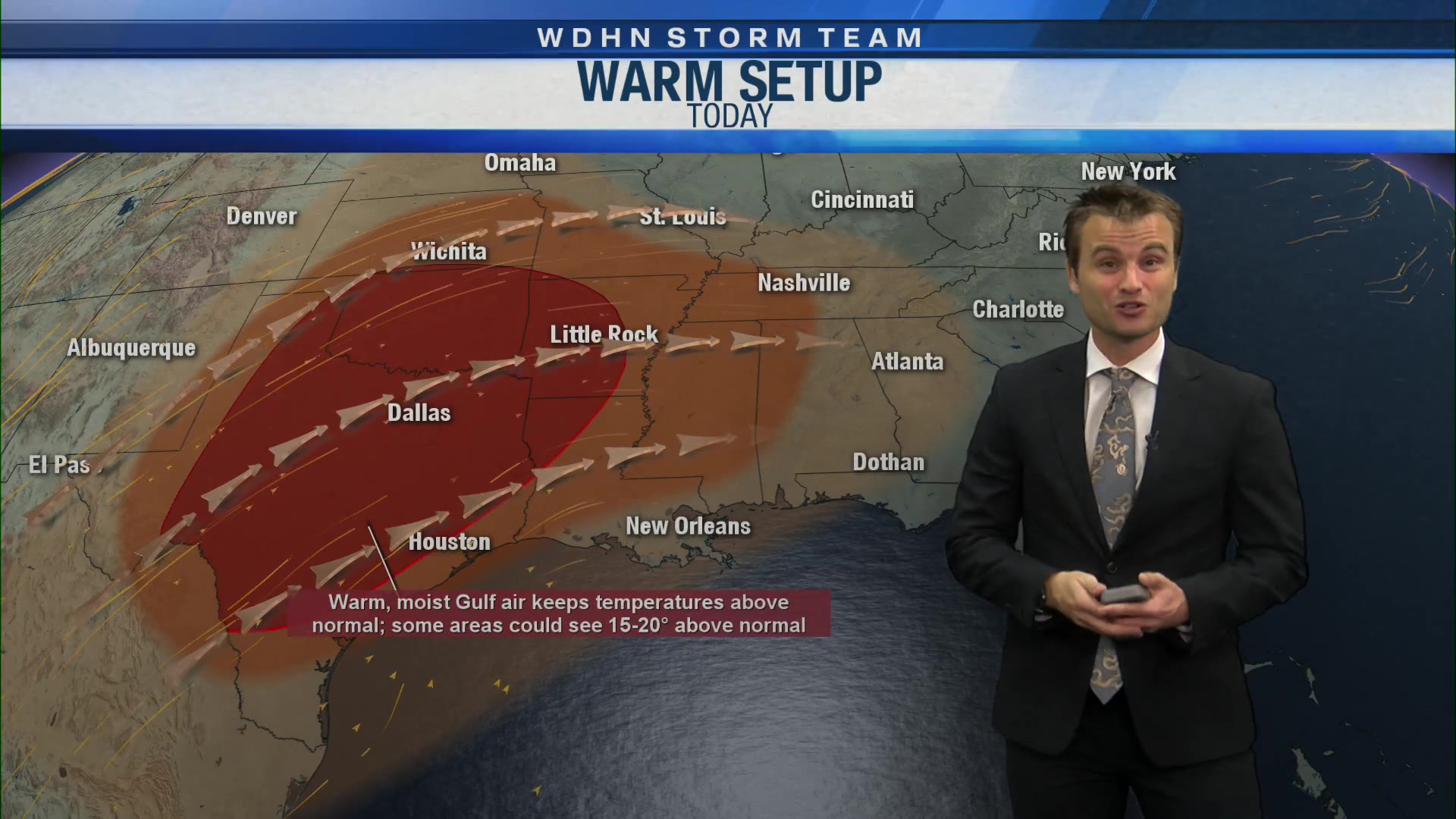 Warmer days here to stay, drought likely to expand – WDHN – wdhn.com