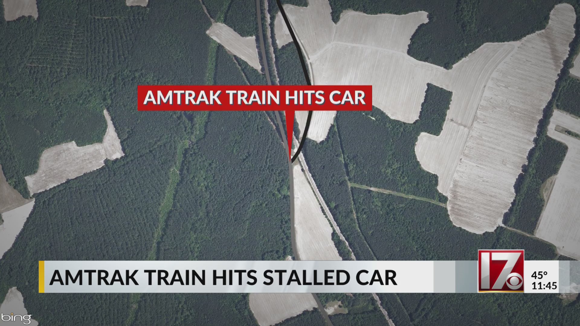Train hits car stuck on Halifax County tracks – CBS17.com