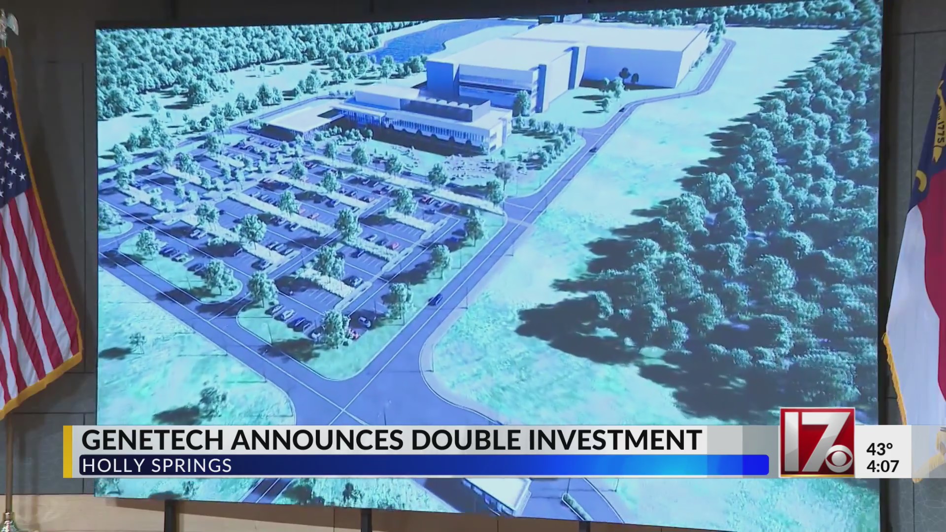 Genentech doubles Holly Springs investment to $2 billion, adds jobs ...