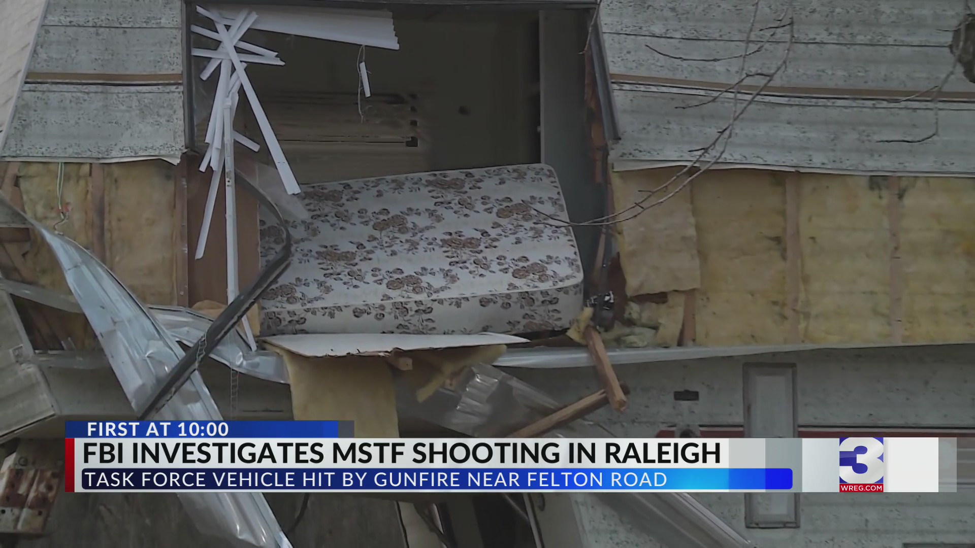 FBI investigates shooting of task force vehicle in Raleigh – WREG.com