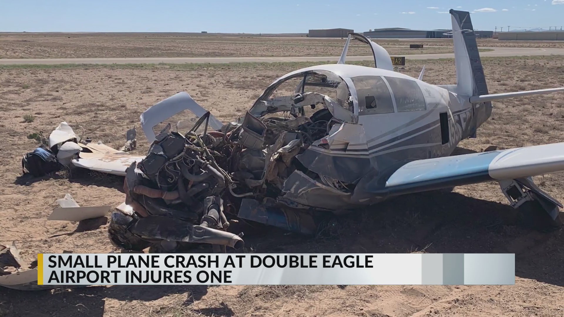One injured following small airplane crash at Double Eagle Airport ...