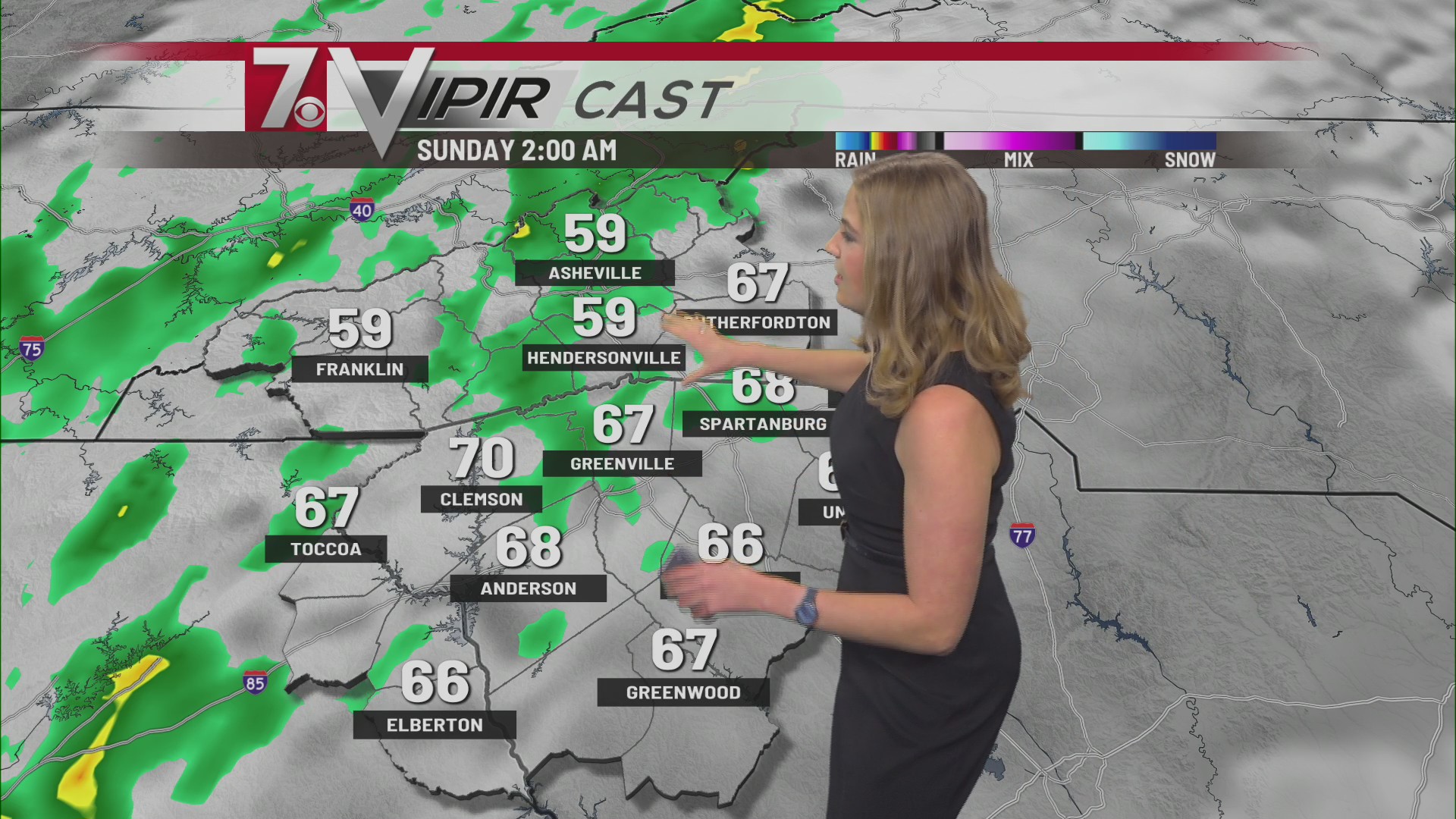Saturday PM Weather – WSPA 7NEWS