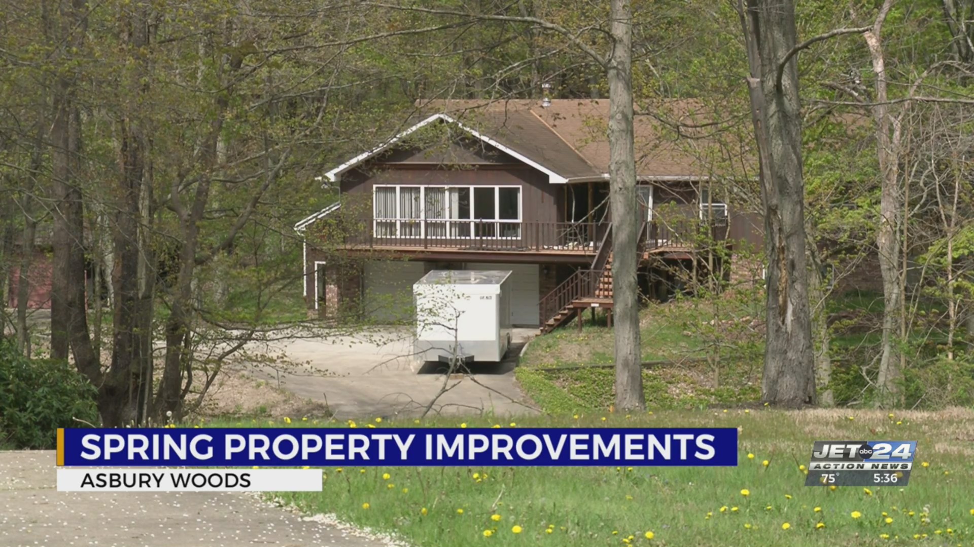 JET 24 Action NewAsbury Woods begins removing two old buildings, making ...
