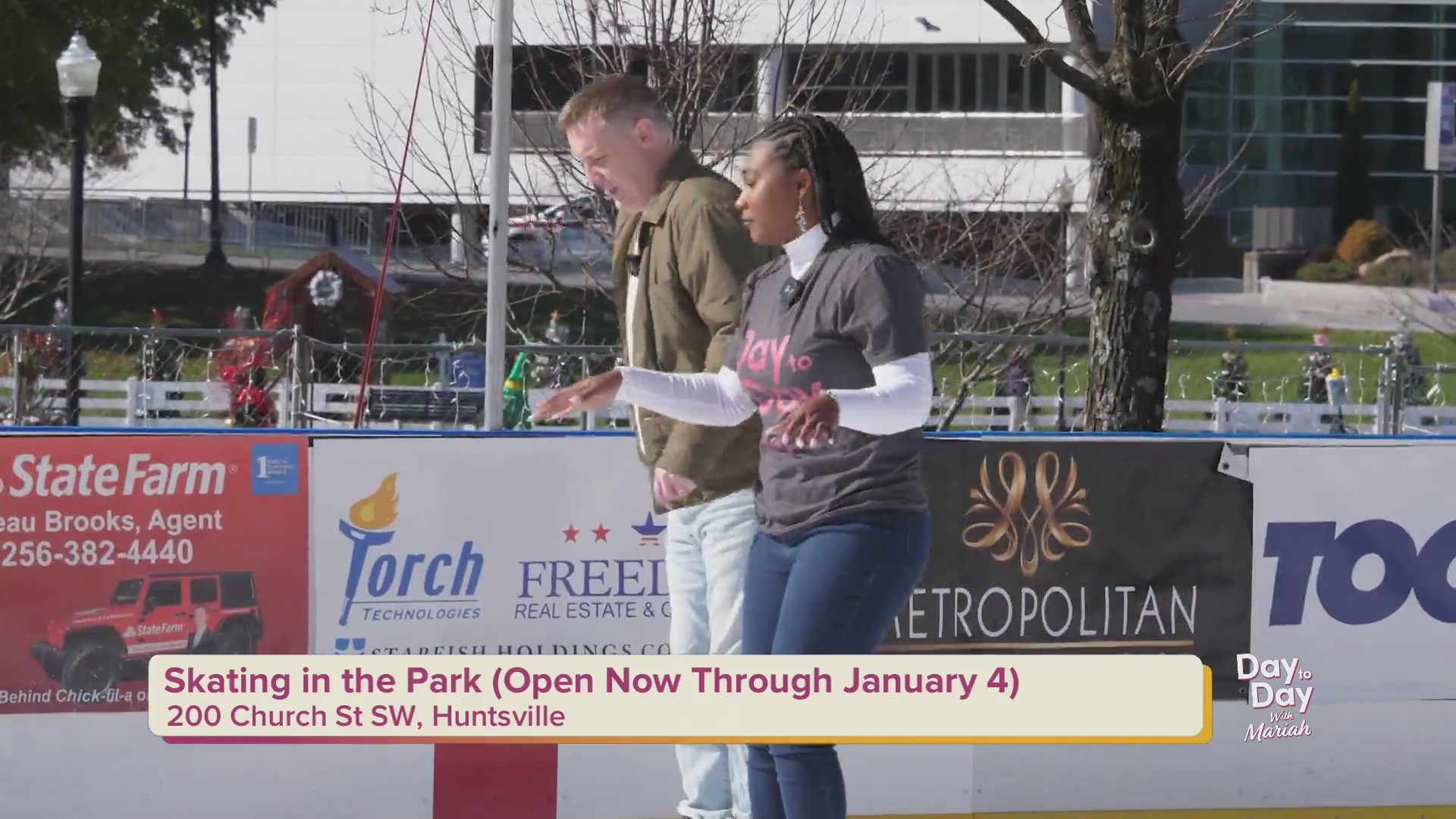 Mariah at Skating in the Park in Huntsville | December 24, 2025 | Day ...