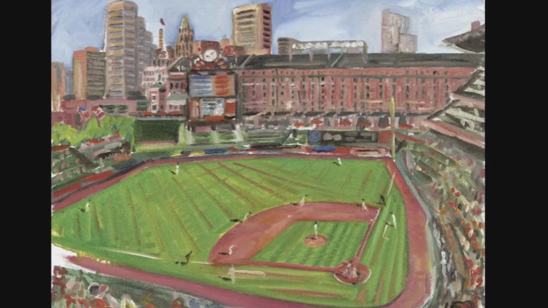 Baseball Artist Who Paints Stadiums During Live Games – WGN-TV