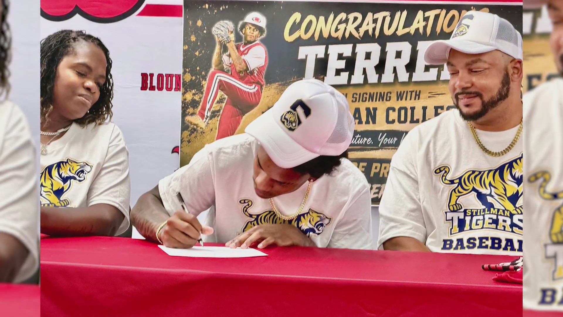 Tigers’ Terrell Williams signs to Stillman baseball – mypanhandle.com