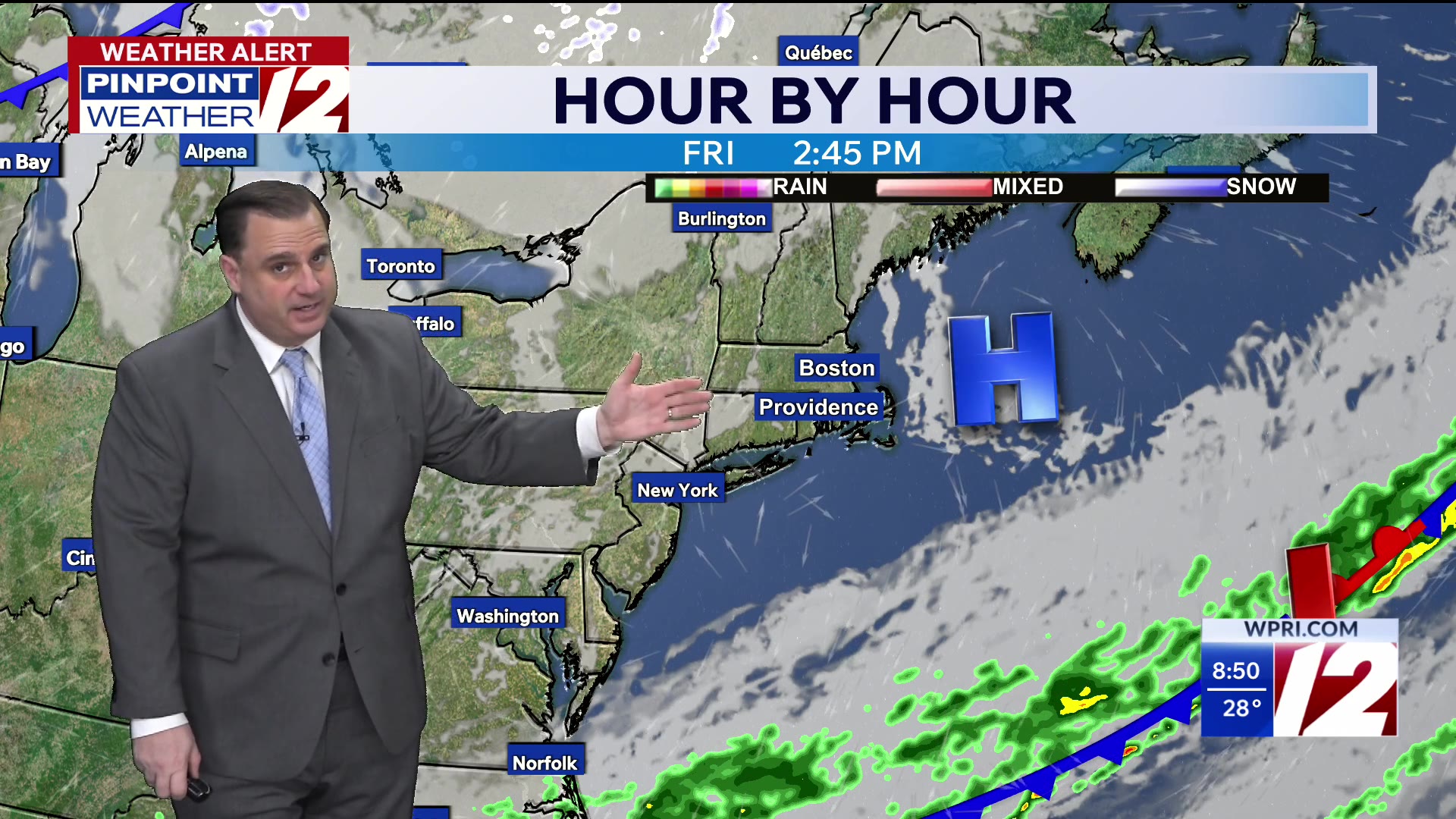 WPRI 12 Weather Forecast for 2/26/26: Incr. Clouds Today, Dry – WPRI.com