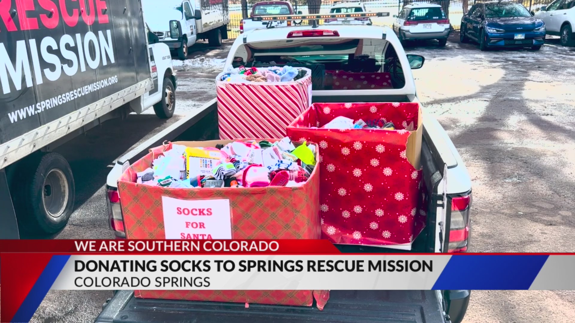 Over 3,000 pairs of socks donated during holiday campaign – FOX21 News ...