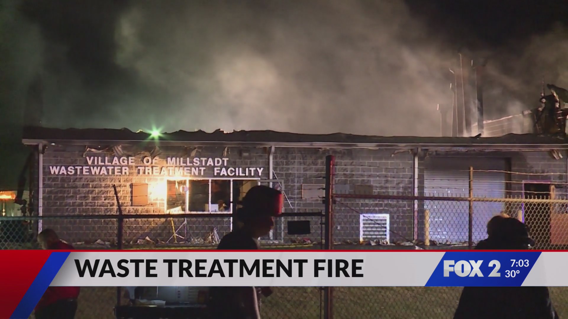 Investigation underway for waste treatment fire in Millstadt – FOX 2