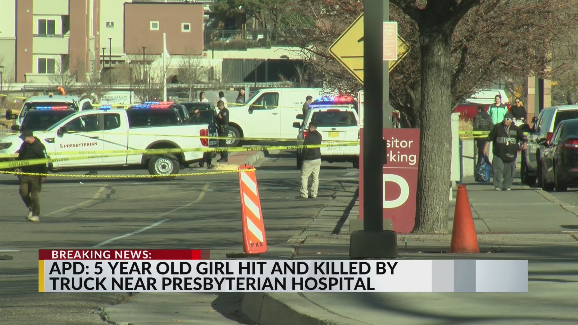 5-year-old killed in crash at Presbyterian Hospital in Albuquerque ...