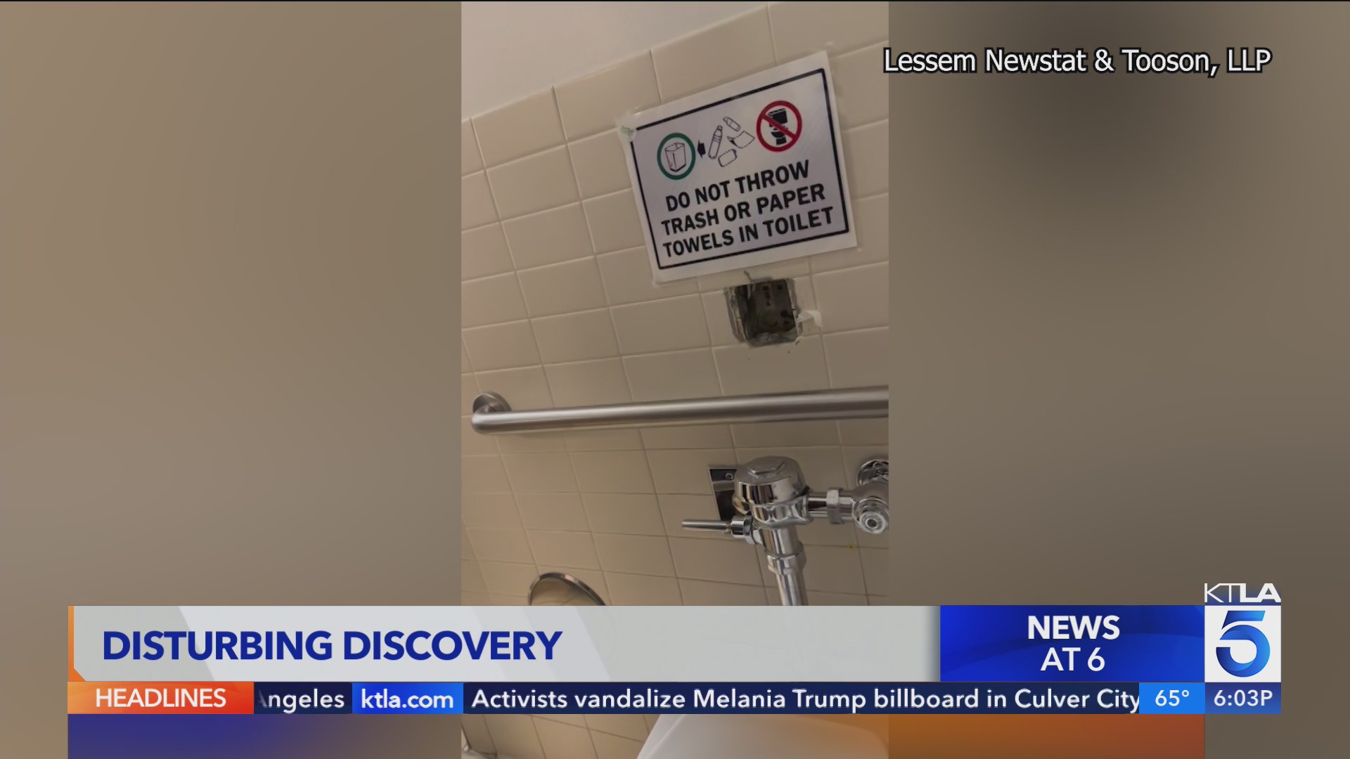 Hidden camera found at restroom in Kaiser Permanente in West L.A. – KTLA