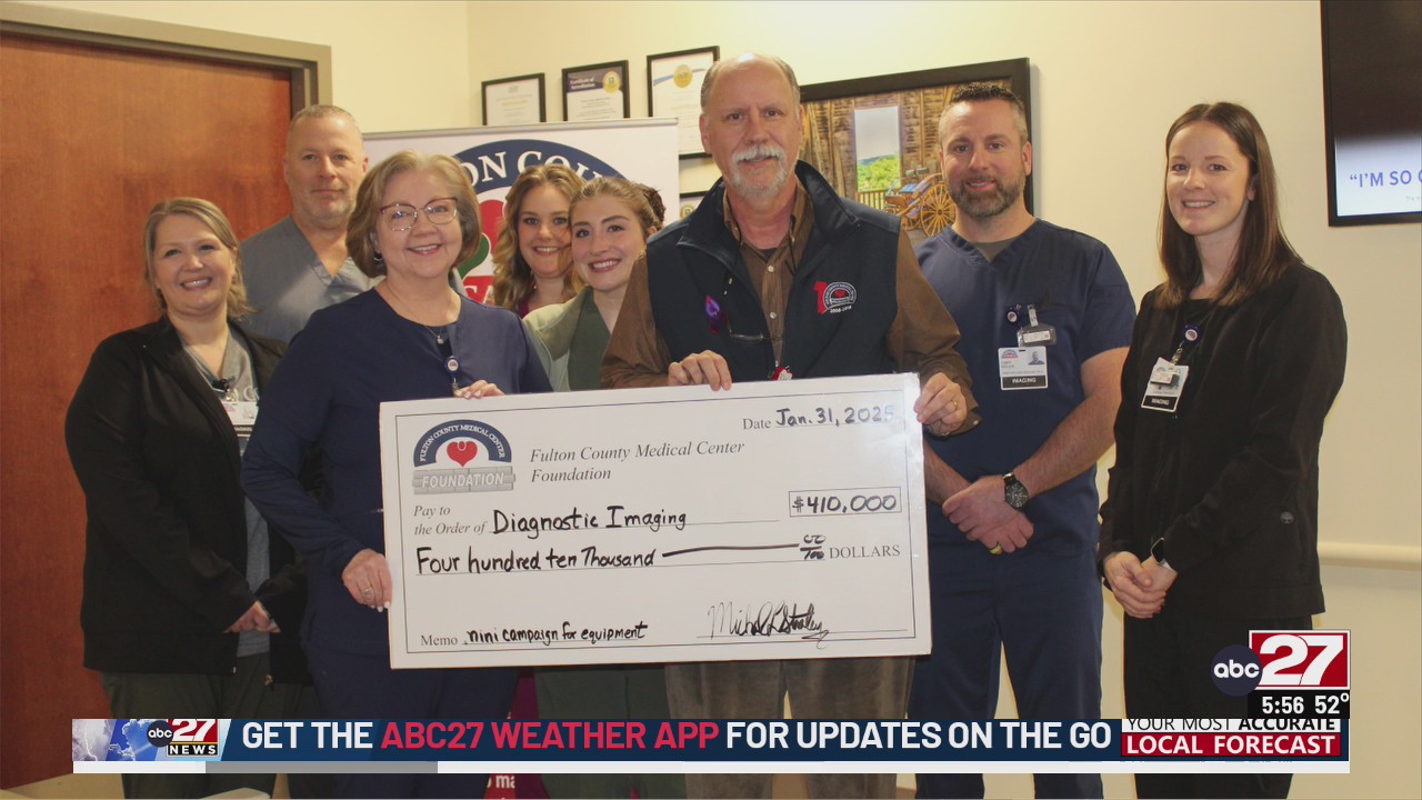 Fulton County Medical Center receives $410K for upgrades – ABC27