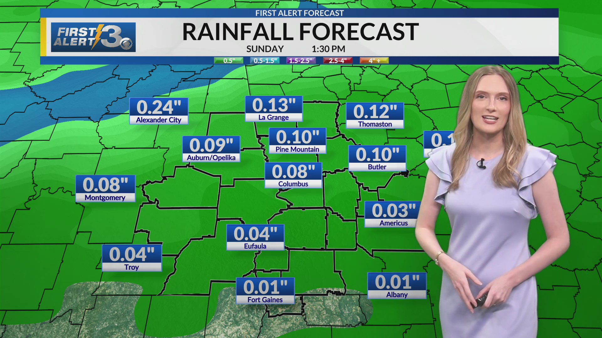 Columbus, Ga Forecast Thursday PM (11/20/25)-Kaylee Barbee – WRBL