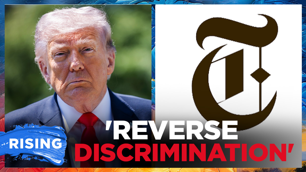 Trump admin to sue NYT for alleged ‘reverse discrimination’: report ...