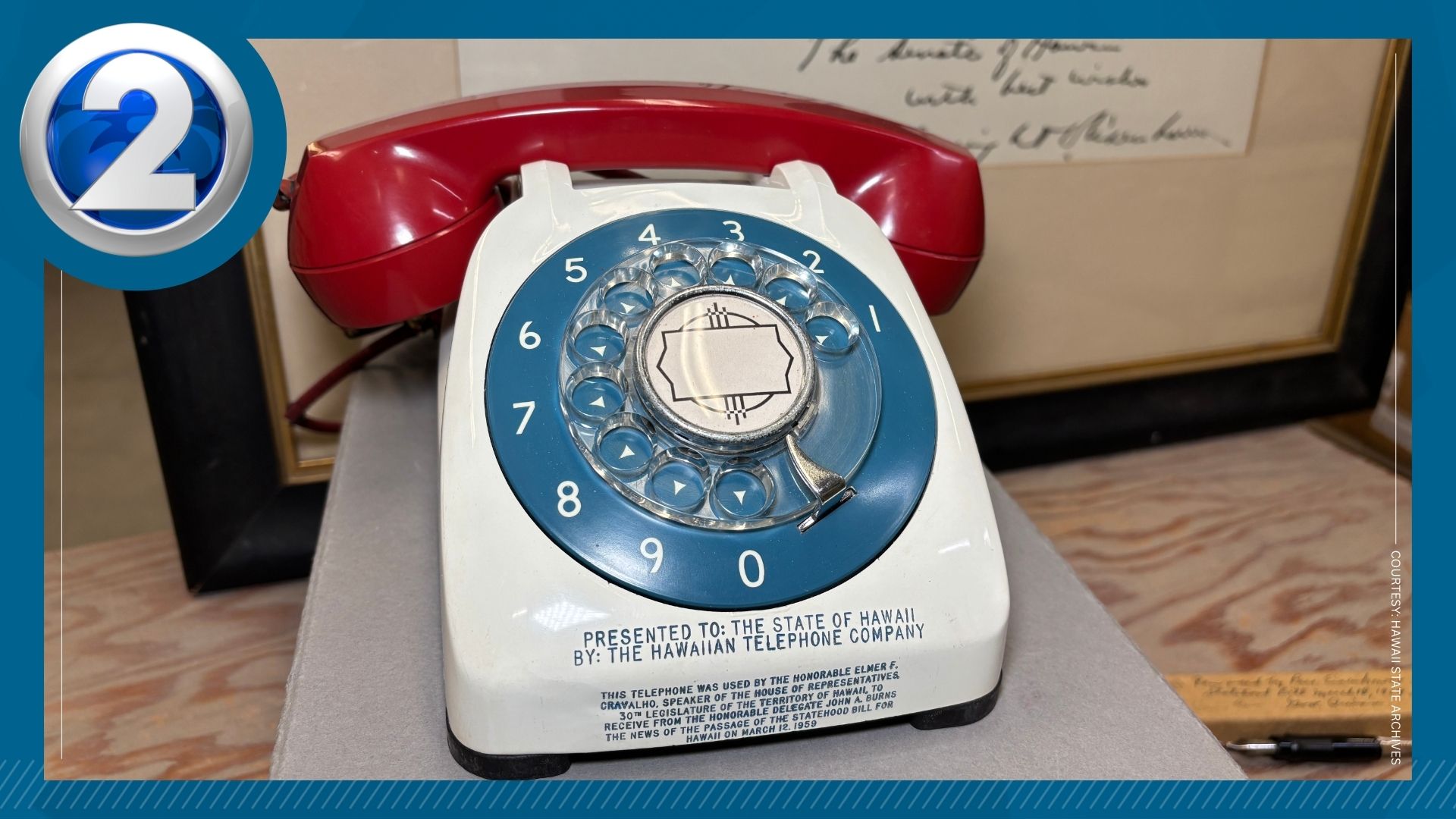 A red, white and blue phone changed Hawaiʻi’s history: PHOTOS – KHON2